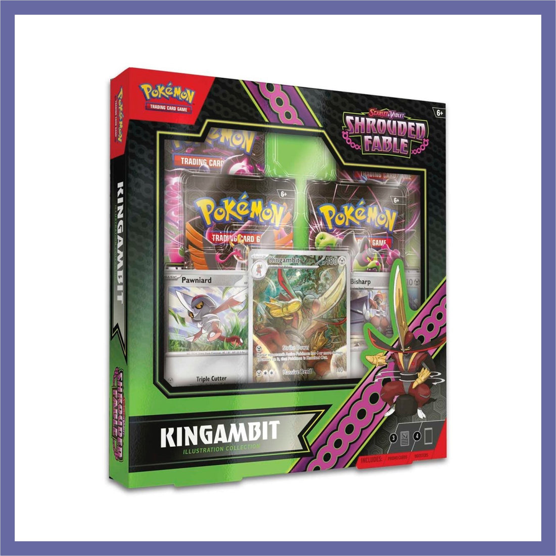 Pokemon TCG | Kingambit Illustration Collection | Kenkyo Hobby
