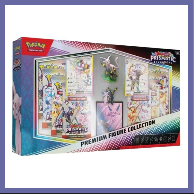 Pokemon (SV8.5) Prismatic Evolutions Premium Figure Collection – Kenkyo ...